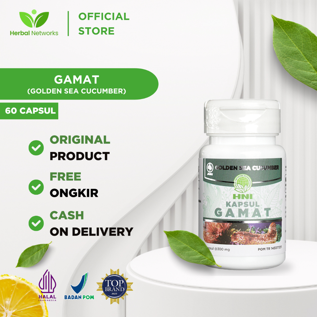 Jual GAMAT KAPSUL Ekstrak Teripang Emas Untuk Nyeri Sendi Kolestrol ...