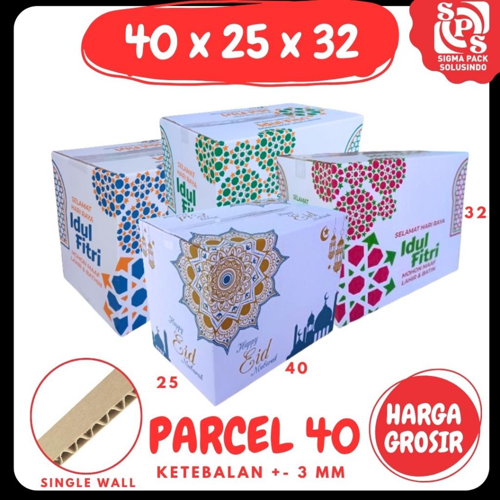 Jual Box Parsel 40x25x32 (Besar) Kardus/Parcel/Parcell/Lebaran/Idul ...