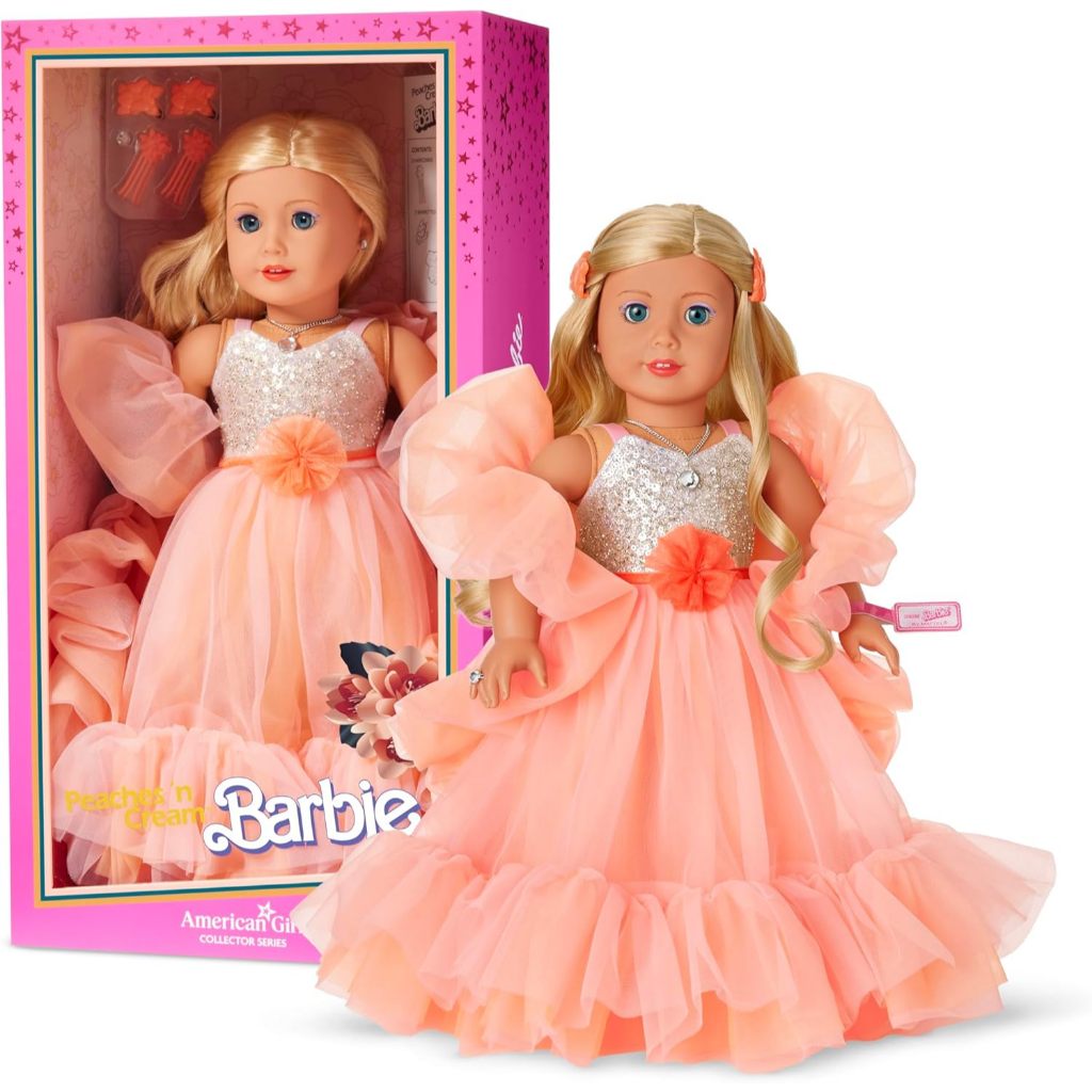 Jual American Girl, Barbie, 18-inch Doll, Peaches ’n Cream Collector ...