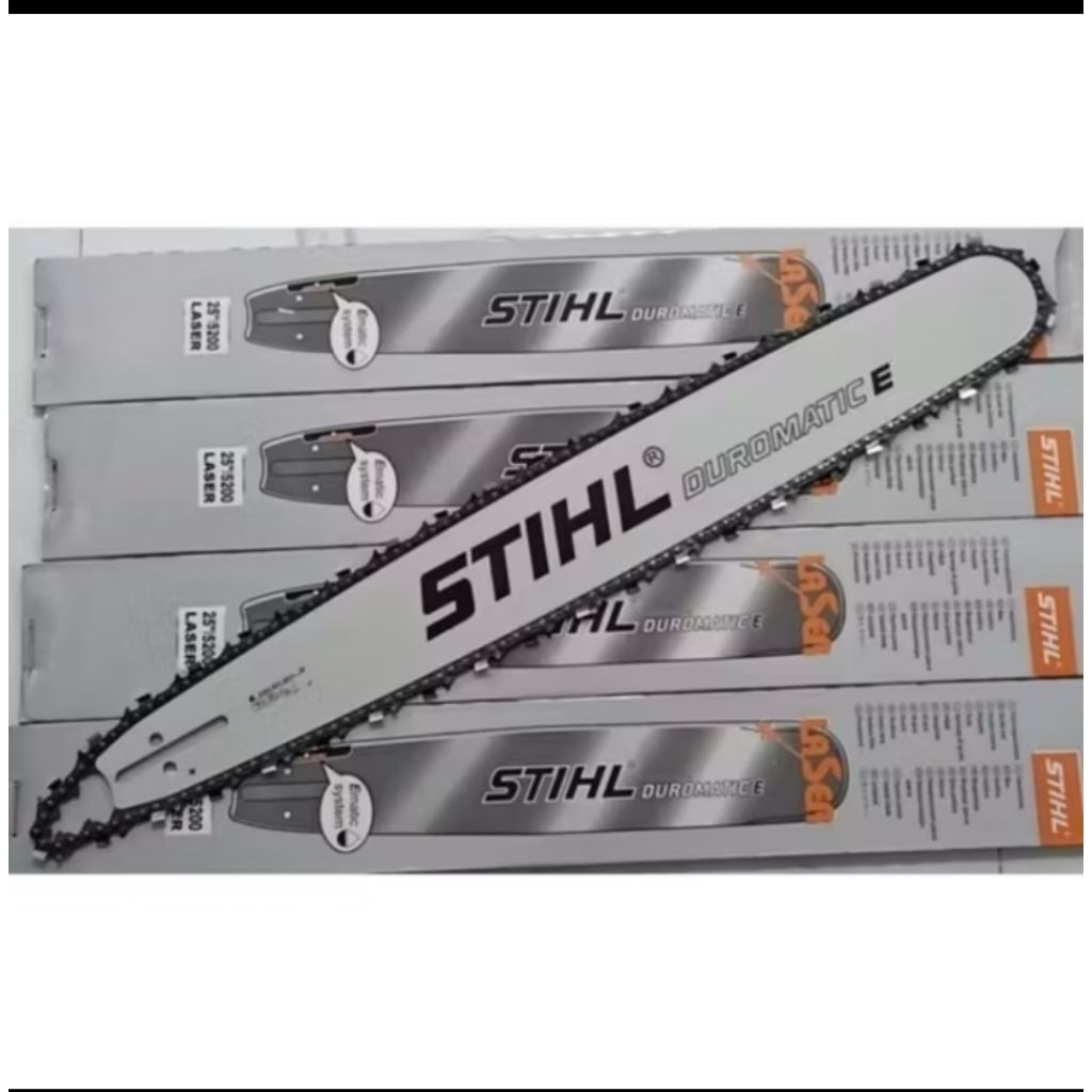 Jual 1 set Bar Chainsaw Stihl 25 inch dan Rantai 25"/42T.Bar Senso ...