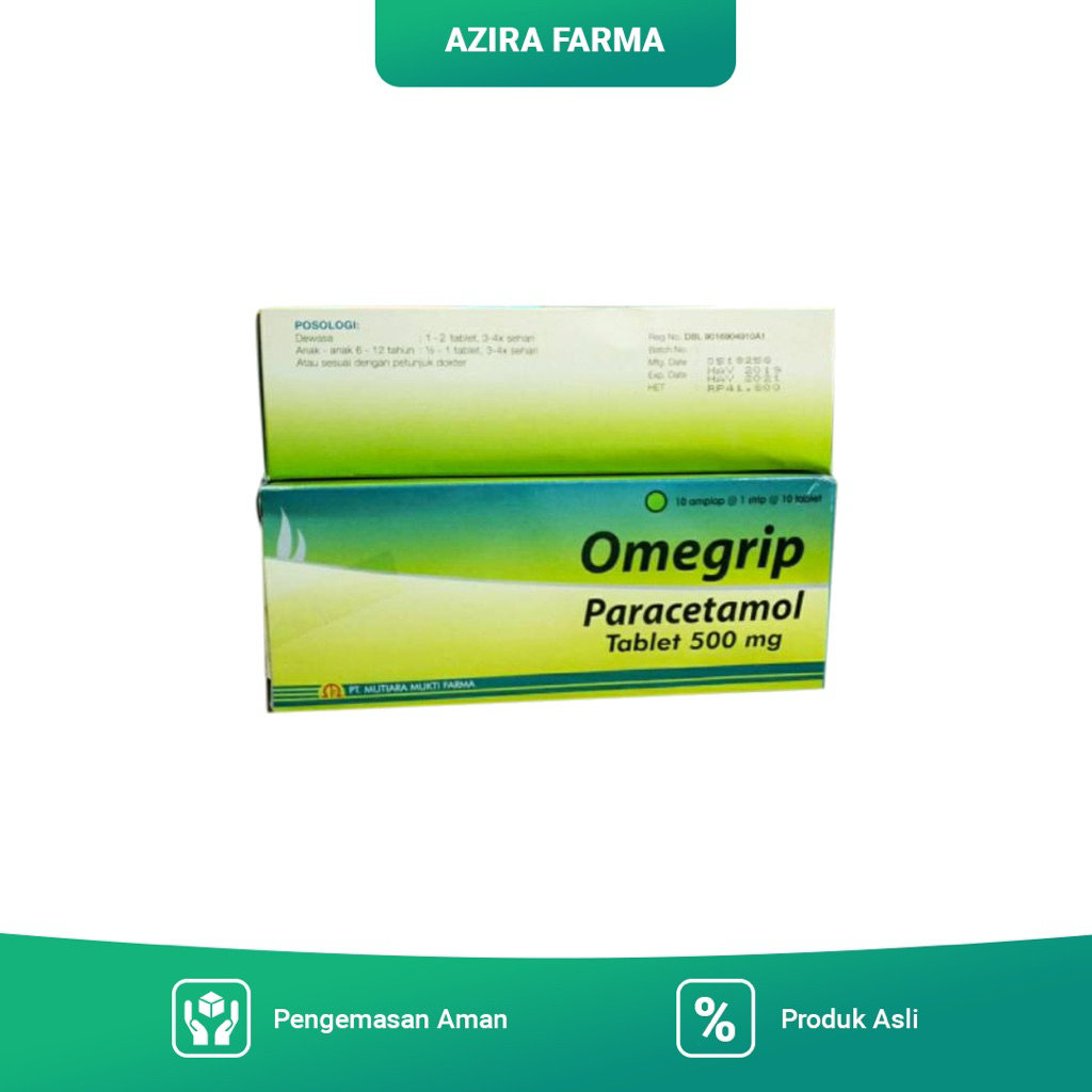 Jual Omegrip 500mg perbox | Shopee Indonesia