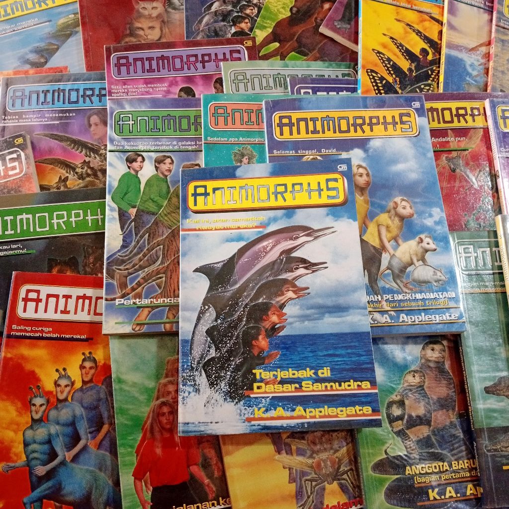 Jual Novel Animorphs K. A Applegate / Novel Fiksi Sains | Shopee Indonesia