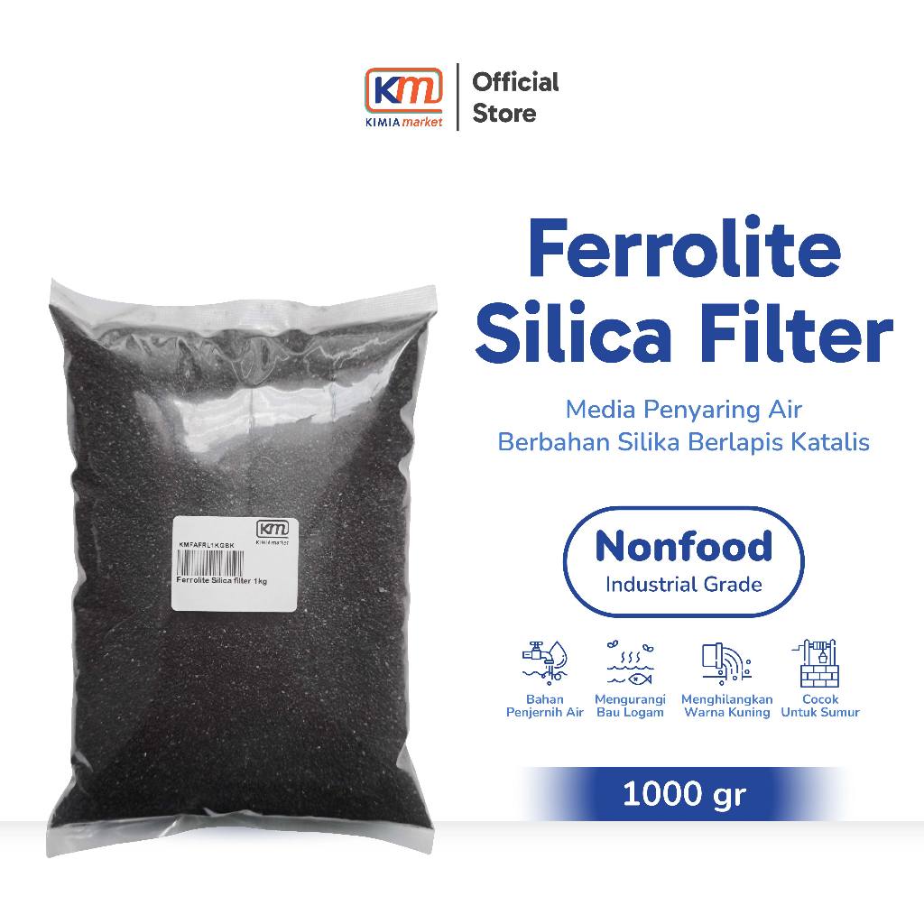 Jual Ferrolite Silica Filter 1 Kg / Media Penyaring Air Zat Besi ...