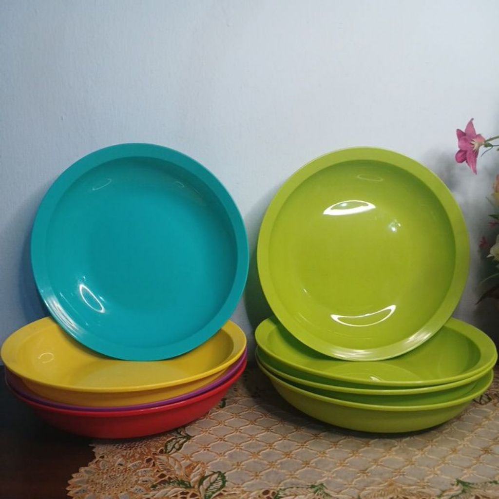 Jual PLATE / PIRING TUPPERWARE CRESSCENDO.. 100% Baru dan Original ...