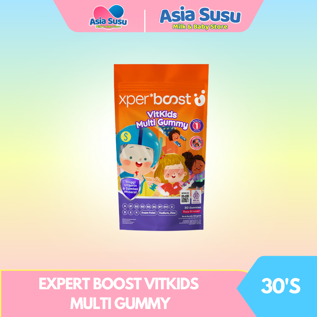 Jual Expert Boost - VitKids Gummy Multivitamin Anak 1 Pouch @30 pcs ...
