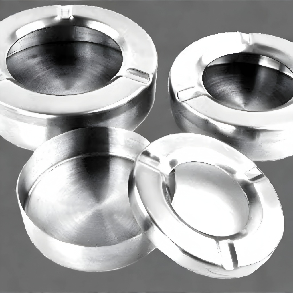 Jual Asbak Stainless + Tutup / Asbak Model Donat / Asbak Cafe 10 cm ...