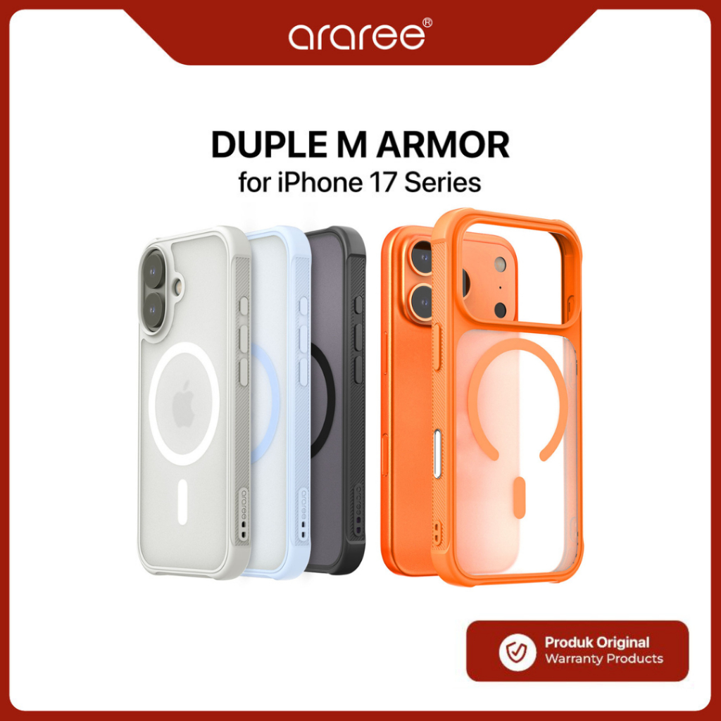Jual ARAREE Case Compatible for iPhone 17 Pro Max 17 Pro ARAREE DUPLE M ...