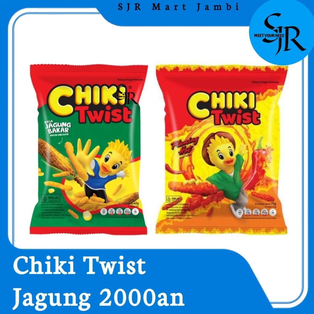 Jual [Snack] Chiki Twist Roasted Corn - Jagung 22gr (2000an) | Shopee ...