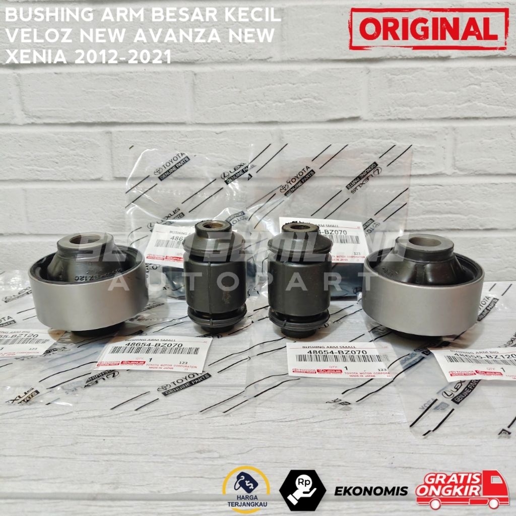 Jual BUSHING ARM SET LOWER ARM BESAR KECIL VELOZ ALL NEW AVANZA XENIA ...