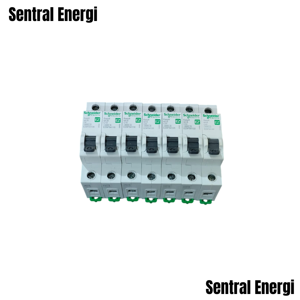 Jual MCB 1 Phase 6A 10A 16A 25A 32A 40A SCHNEIDER Easy9 / Eazy9 ...