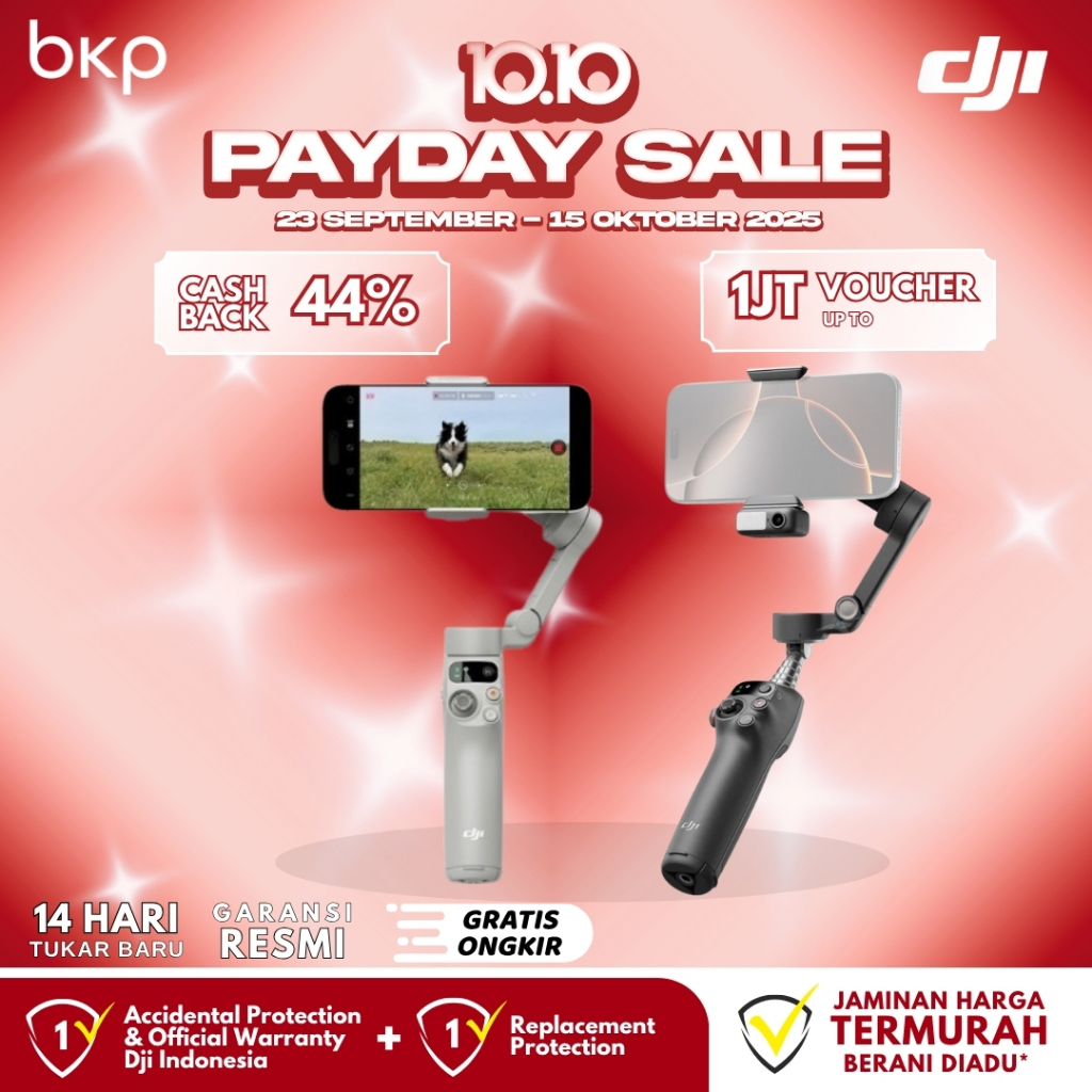 Jual DJI Osmo Mobile 7 Basic / 7P Pro Gimbal Stabilizer Smartphone HP ...