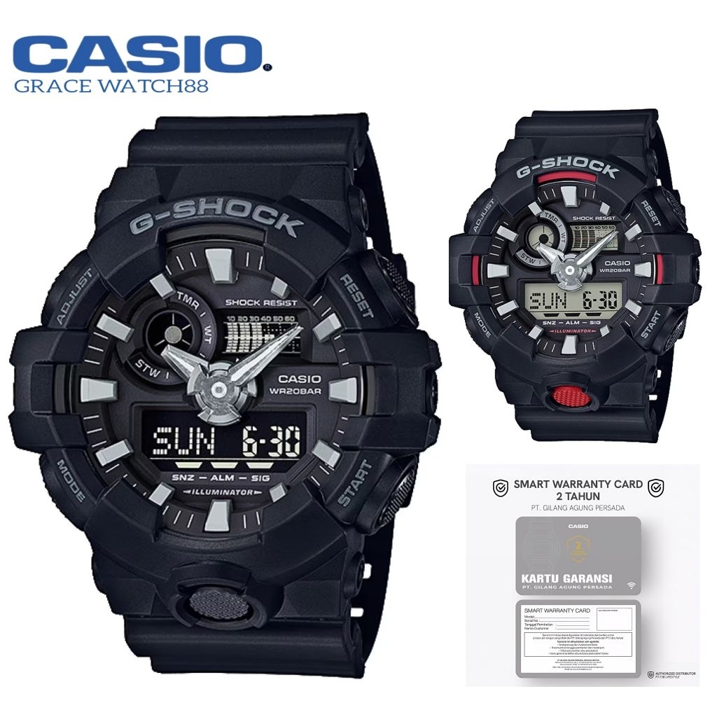 Jual Promo Jam tangan Casio G-Shock Seri Ga-700-1bdr / Ga-700-1adr G ...