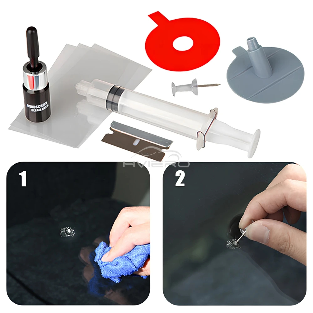 Jual Cairan Resin Kit Perbaikan Retak Kaca Depan Mobil Pemulihan ...