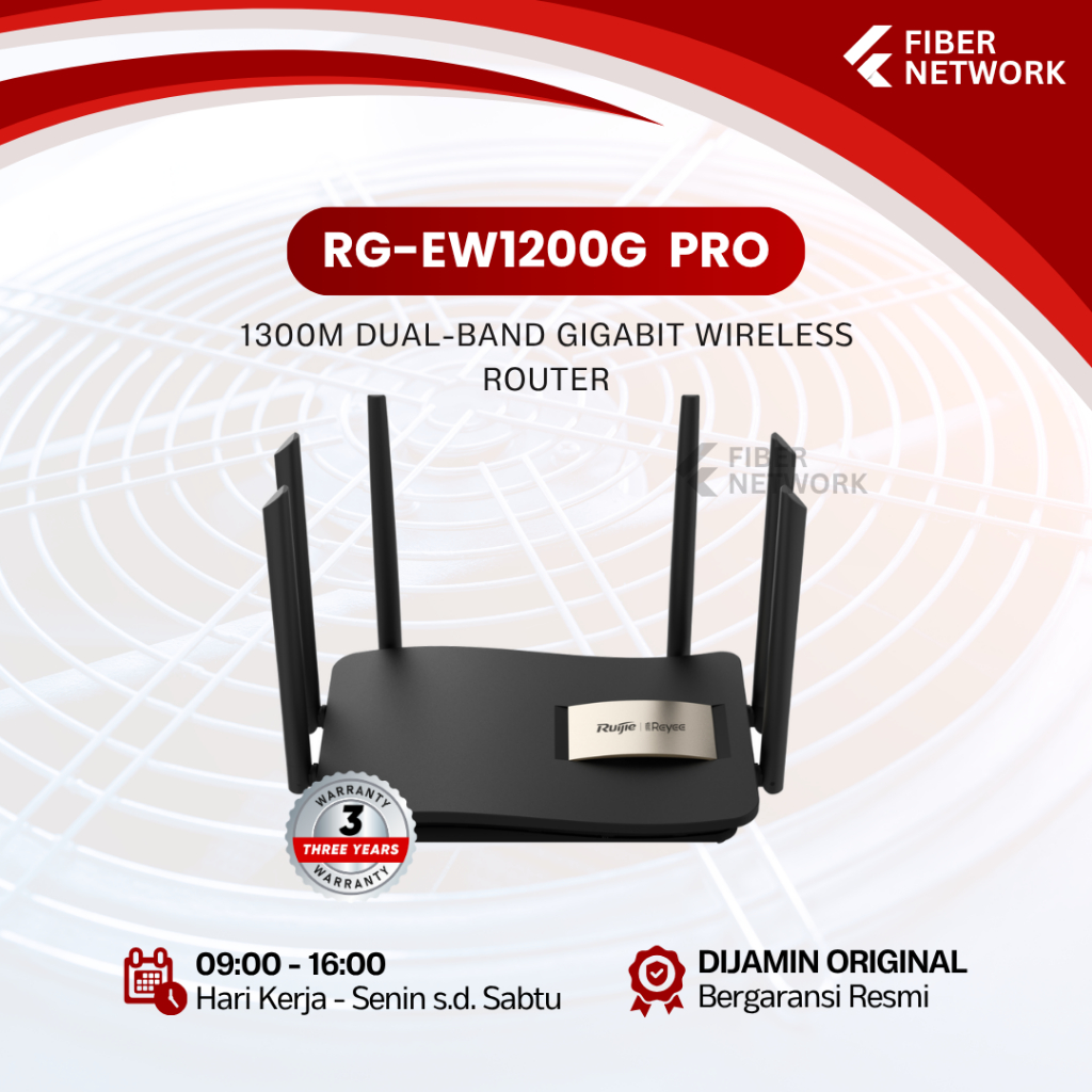 Jual RUIJIE REYEE RG-EW1200G PRO MESH WIFI-5 ROUTER | Shopee Indonesia