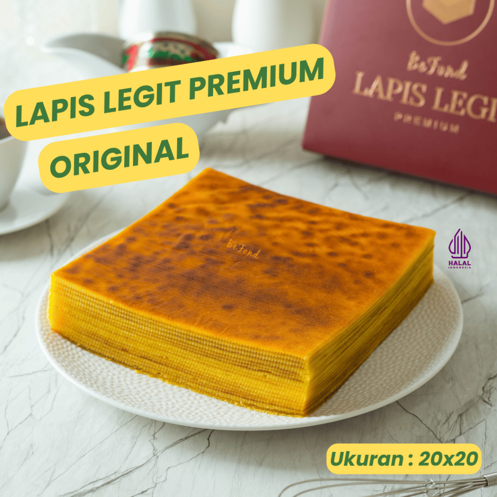 Jual Lapis Legit Premium Original Wisman BeFond | Shopee Indonesia