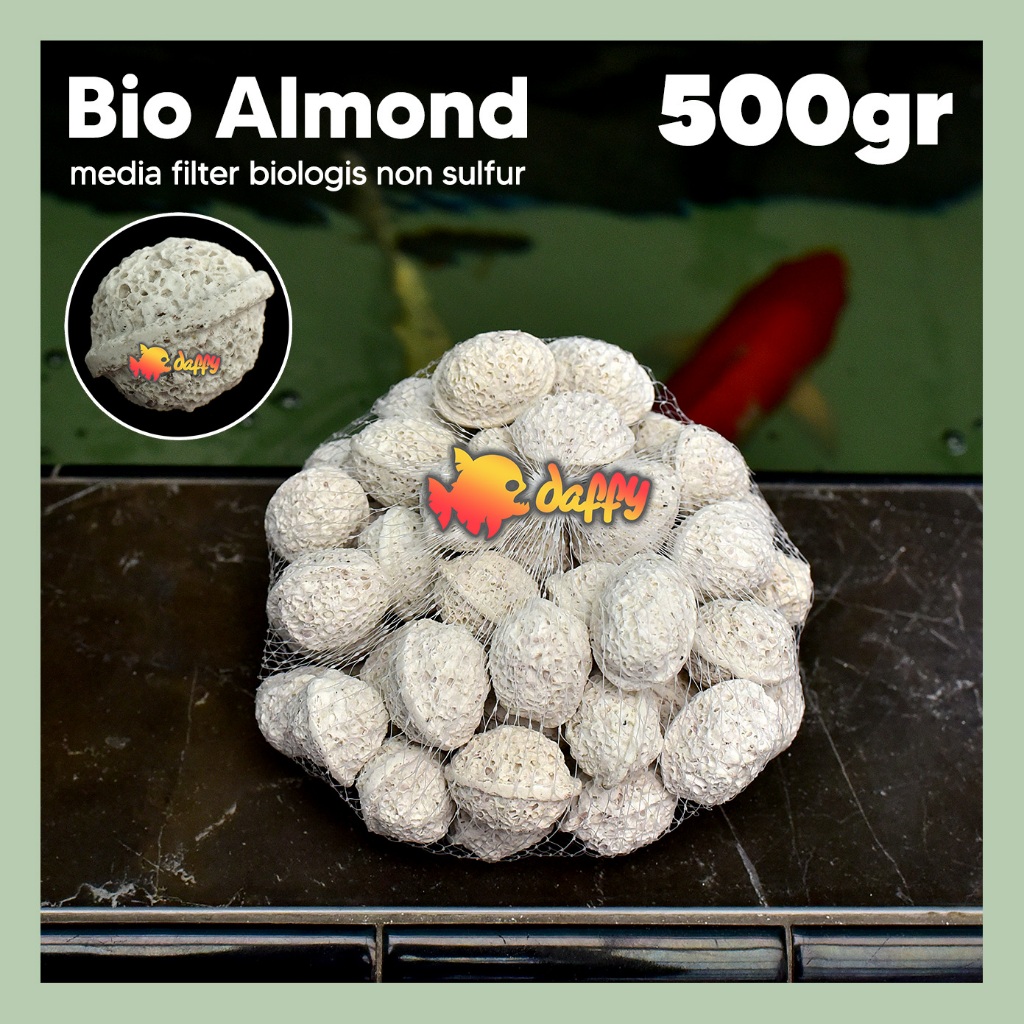 Jual Bio Almond 500g Media Filter Bio Almond 500 gram media filter ...