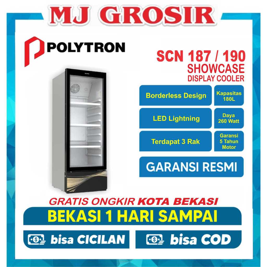 Jual SHOWCASE POLYTRON SCN 190 / SCN 187 / SCN 148 / SRS 185 / ATIS 238 ...