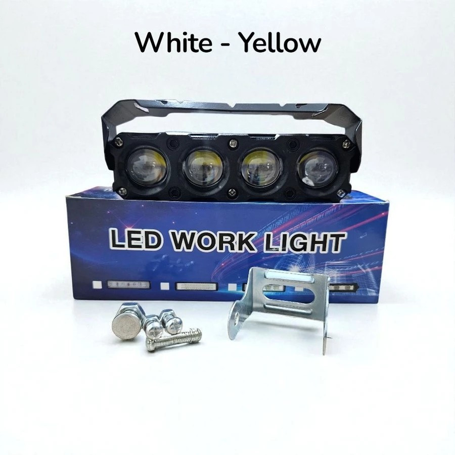 Jual Lampu Tembak SQL 4 Mata LED Laser – Sorot Super Terang Motor Mobil ...