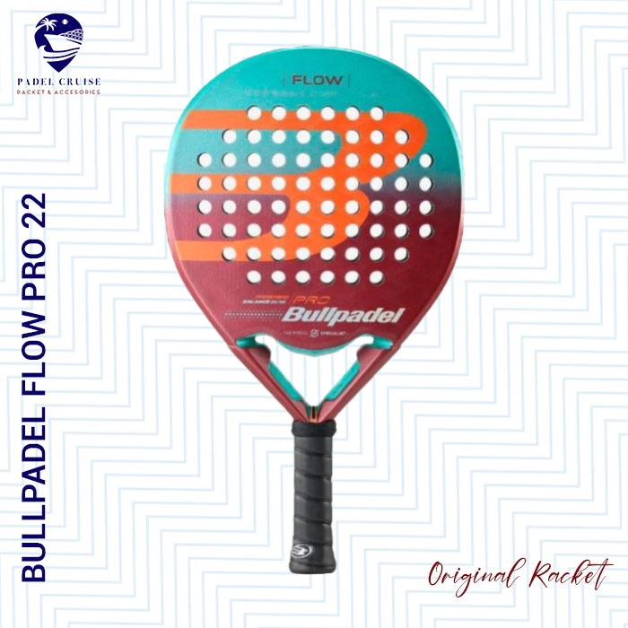 Jual BULLPADEL Flow Pro 22 Ale Salazar Woman Women + Padel Cover Padel ...