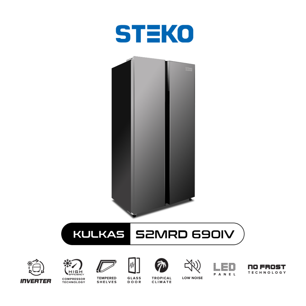 Jual STEKO - Kulkas 2 Pintu S2MRD 690IV (LUAR JABODETABEK) | Shopee ...