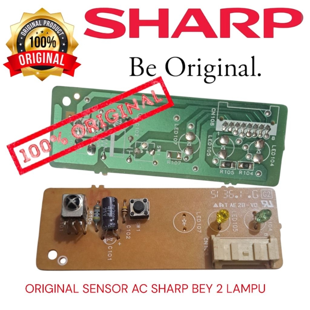 Jual SENSOR AC SHARP BEY 2 LAMPU ORIGINAL | Shopee Indonesia