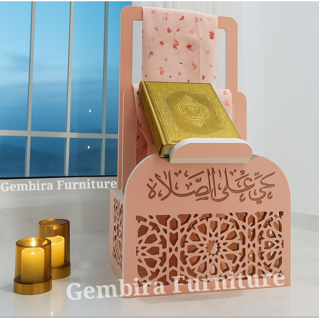 Jual Tempat al-quran quran qur'an mukena sajadah rak scraft kitab ...