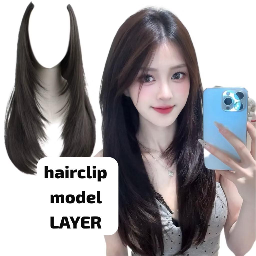 Jual hairclip lurus curly model layer -th | Shopee Indonesia