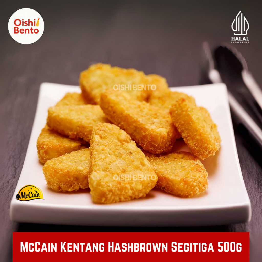 Jual Mccain Hash Brown Triangle Potato Kentang Segitiga Import 500gr | Shopee Indonesia