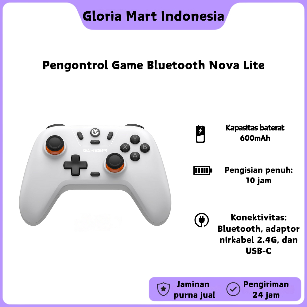 Jual Gamesir Nova Lite 2.4G Wireless Controller untuk Windows PC, iPhone, Android, Switch ...