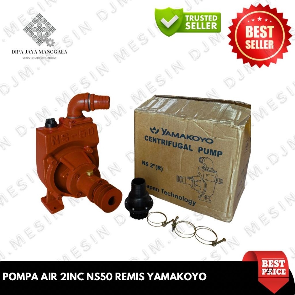 Jual pompa air irigasi sawah ns50 2inchi model remis merk yamakoyo ...