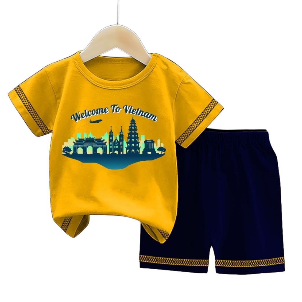 Jual EdmundShop - Kaos Stelan Laki Laki Perempuan Kaos Stelan One Set ...