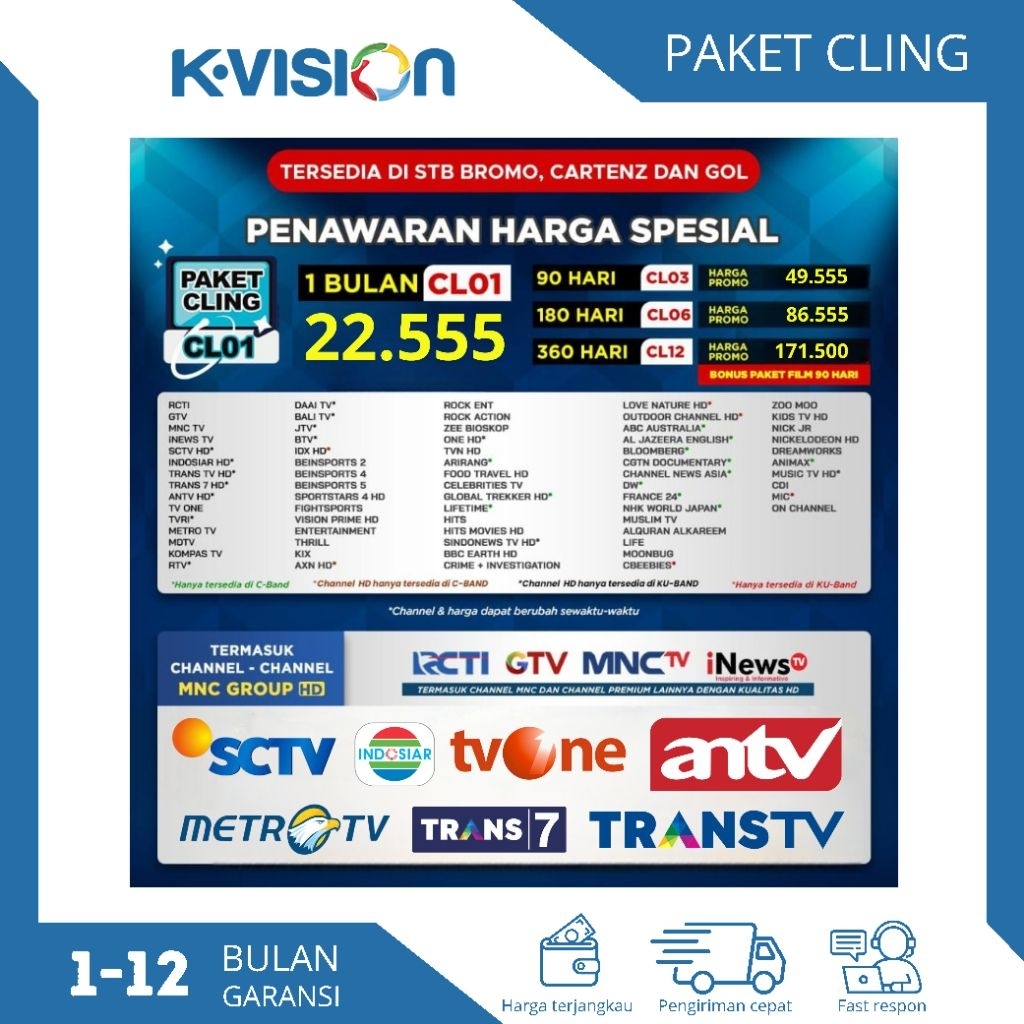 Jual K Vision Paket Terlengkap & Harga Terbaru April 2026 | Shopee ...