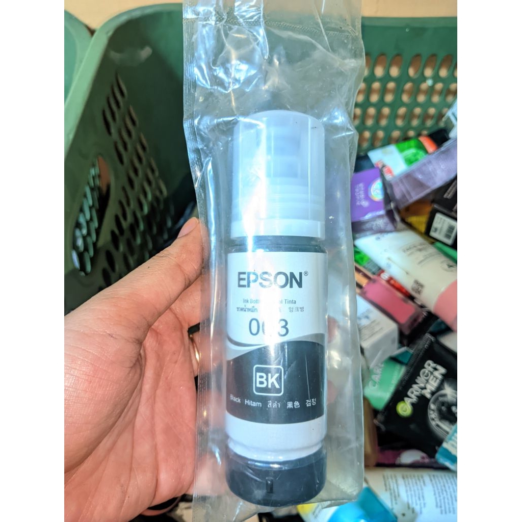 Jual Epson Botol Tinta Warna Hitam 65ml (Non Dus) | Shopee Indonesia
