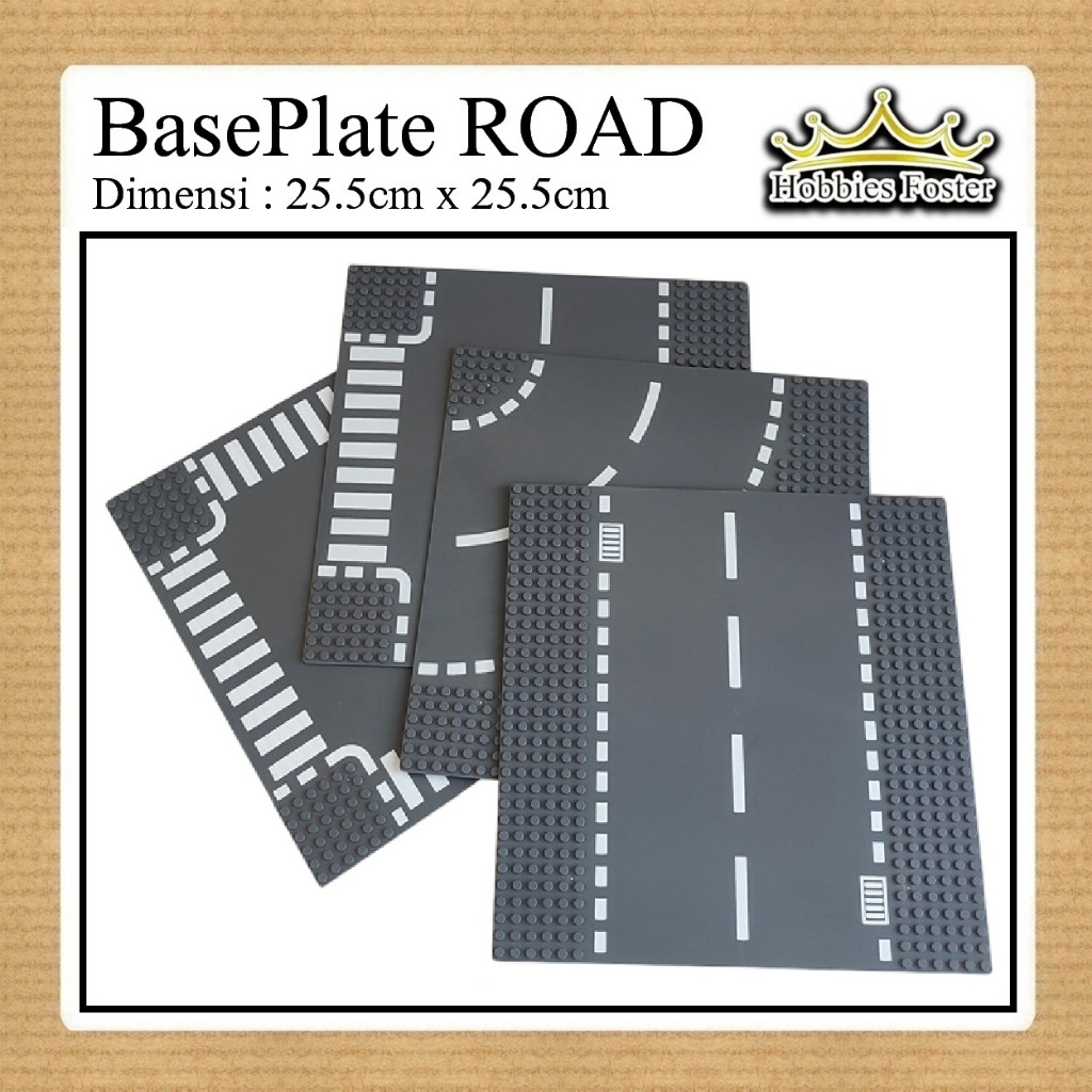 Jual HbF Brick BASEPLATE Alas DIORAMA Mainan Balok Susun Bricks - BASE ...