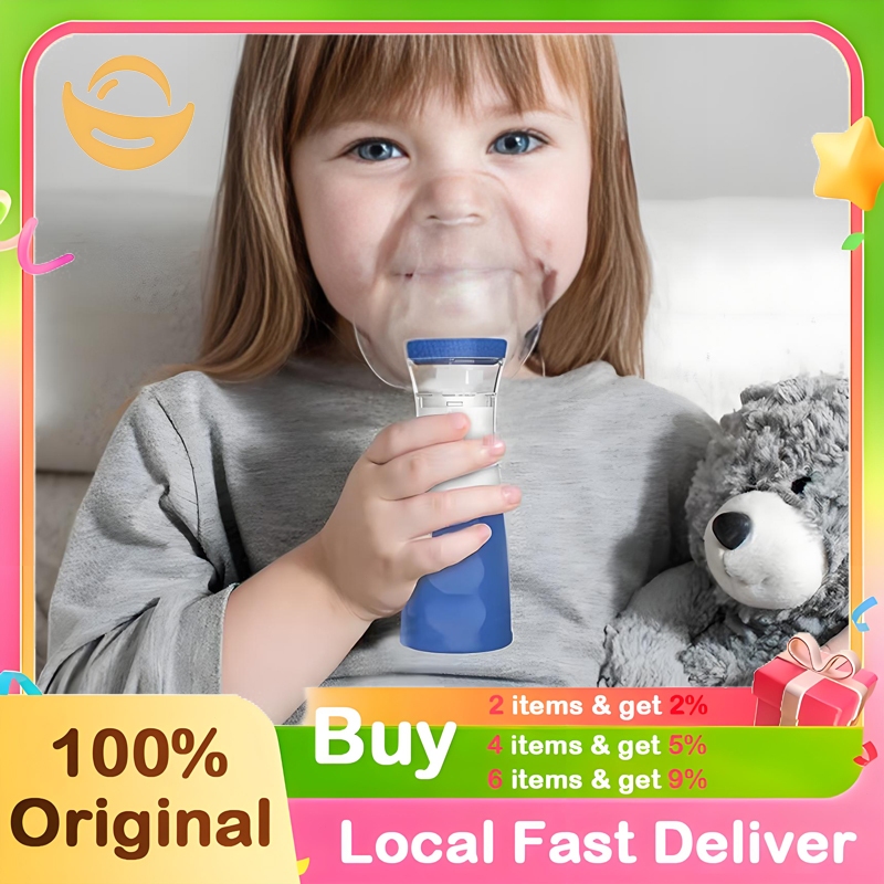 Jual Nebulizer Mini Portable Asma Bronkitis Biru || Nebulizer Mesh ...