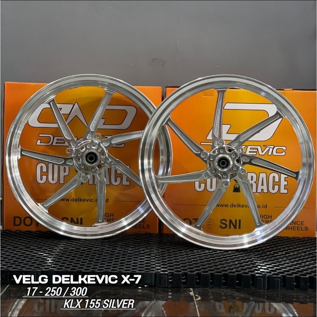 Jual velg racing delkevic x-7 motor kawasaki klx dtracker 150 series ...