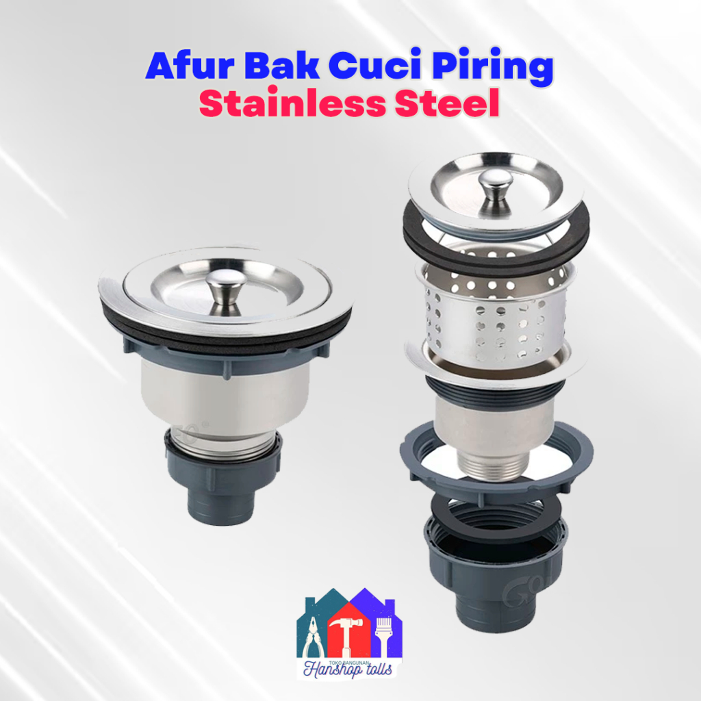 Jual Afur Bak Cuci Piring Gomeo Anti Karat Stainless | Shopee Indonesia