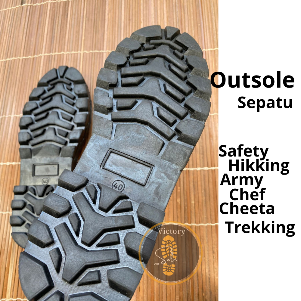 Jual Sol sepatu safety pria sol sepatu hikking trekking gunung taktikal ...