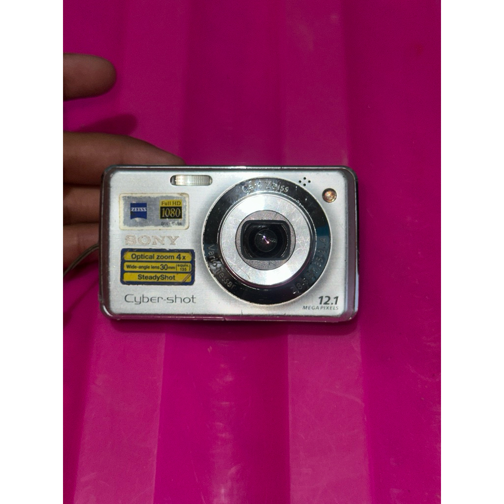 Jual digicam sony w210 (lcd pecah&lensa stuck) | Shopee Indonesia