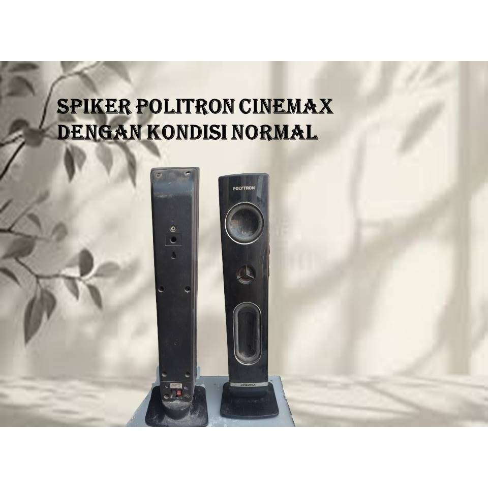 Jual SPIKER POLITRON CINEMAX | Shopee Indonesia