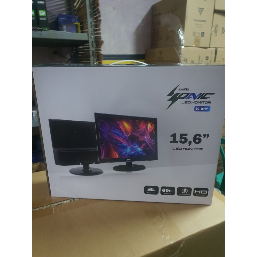 Jual Monitor Sonic Bulldozer 16 Inch ( VGA + HDMI ) | Shopee Indonesia