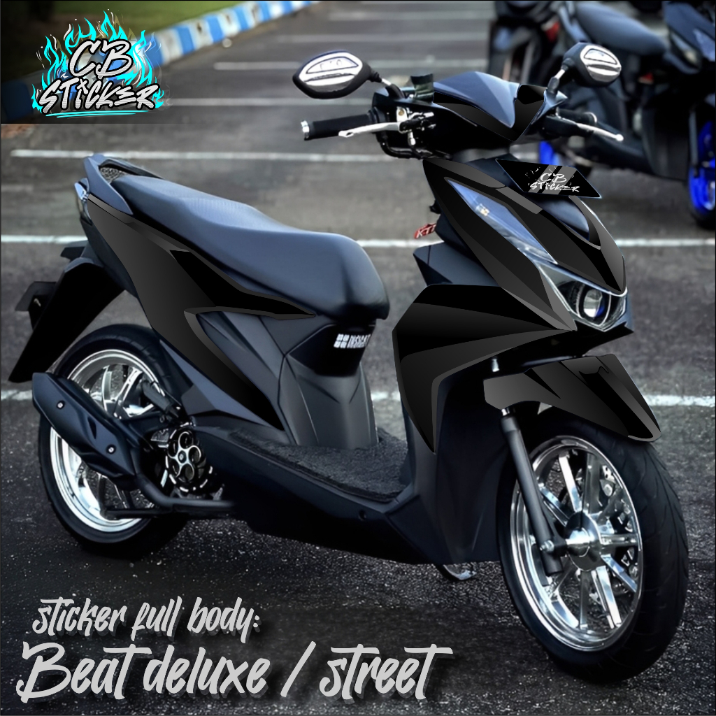 Jual (COD) TERBARU Decal Sticker Beat DELUXE STREET 2020 2021 2022 2023 ...