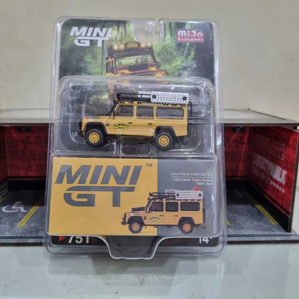 Jual Mini GT 751 Land Rover Defender 110 1989 Camel Trophy Amazon Team ...