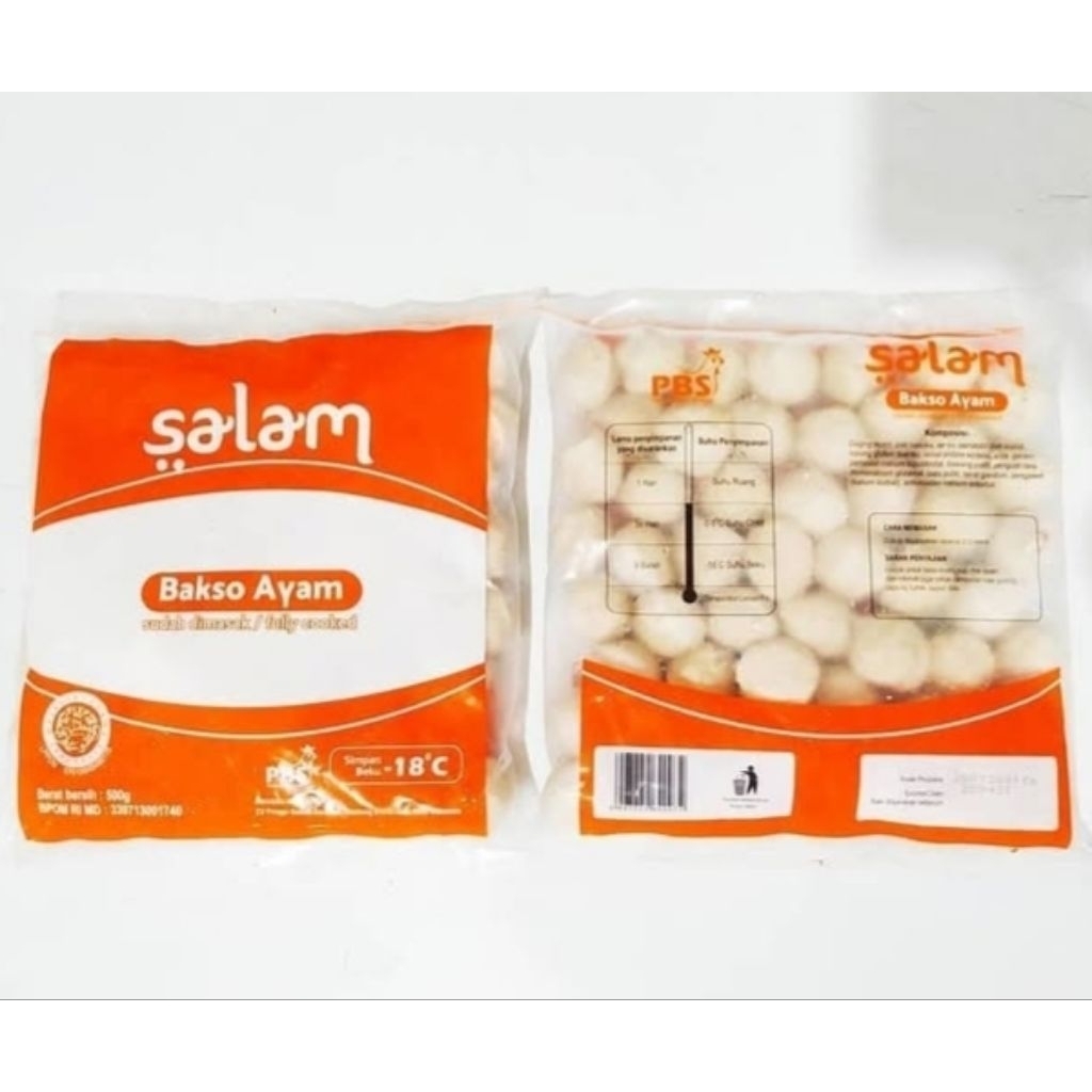 Jual salam bakso ayam besar 1karton (isi 12pack) | Shopee Indonesia