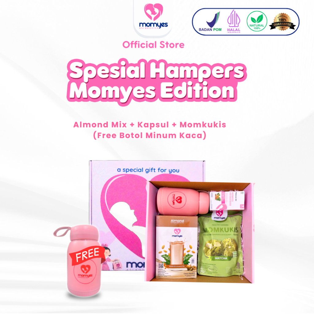 Jual MOMYES - SPESIAL HAMPERS MOMYES EDITION - ALMOND MIX + MOMKUKIS ...