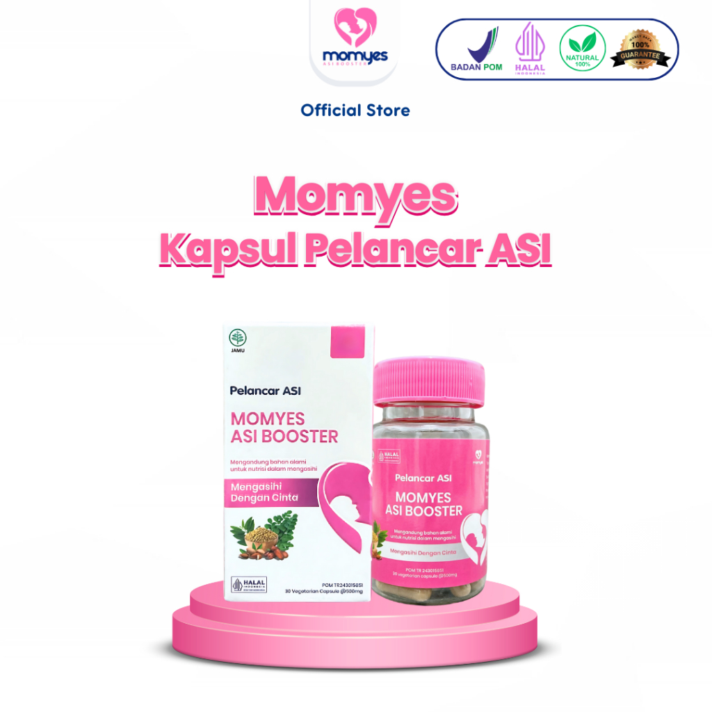 Jual MOMYES KAPSUL ASI BOOSTER - 30 Kapsul - Pelancar ASI - VEGETABLE ...