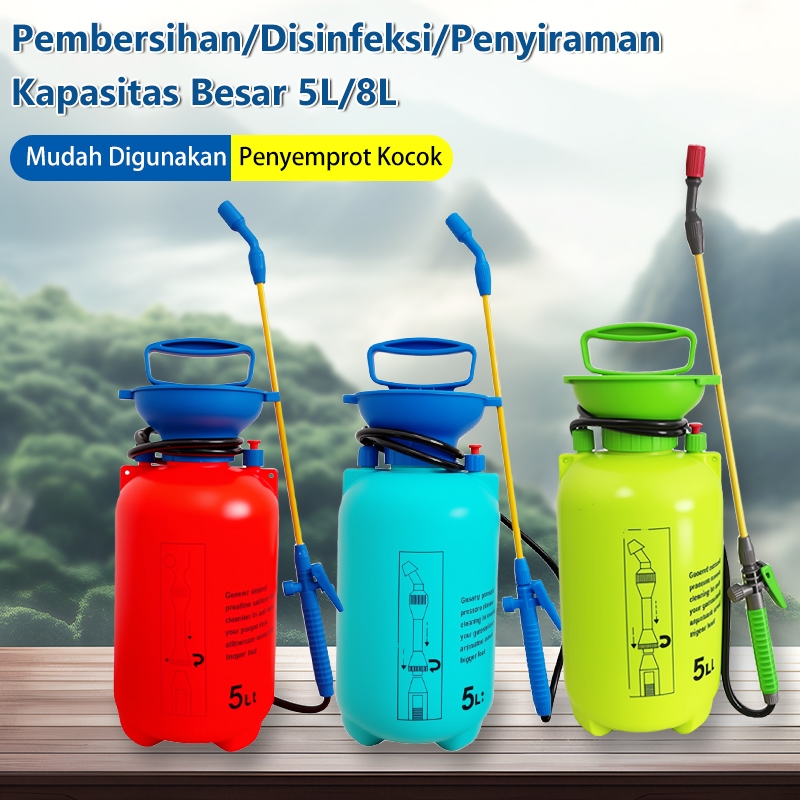 Jual Hand - Lekepu Pressure Sprayer 5/8LITER Alat Semprot Tanaman Tools ...
