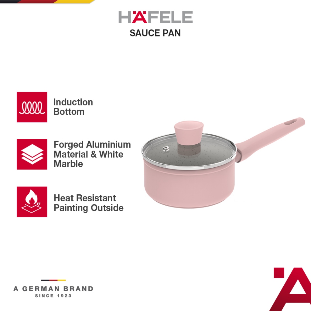 Jual Hafele Sauce Pan dengan Penutup Kaca - Panci Dapur Susu Anti ...