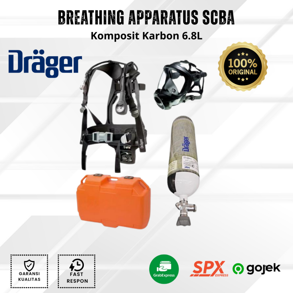 Jual Breathing Apparatus SCBA DRAGER PSS 3000 – Alat Pernapasan Darurat ...