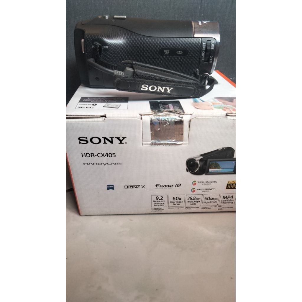 Jual Handycam sony HDR CX 405 MULUS full Ori | Shopee Indonesia